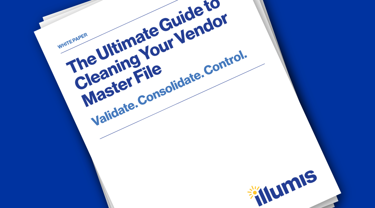 Clean Your Vendor Master File | A How-To Guide: Illumis Global
